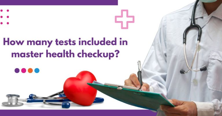 How many tests included in master health checkup? Sri Ramakrishna hospital
