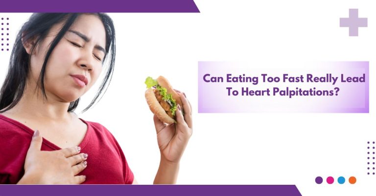 Can eating too fast really lead to heart palpitations?