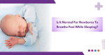 Is It Normal For Newborns To Breathe Fast While Sleeping? - Sri ...